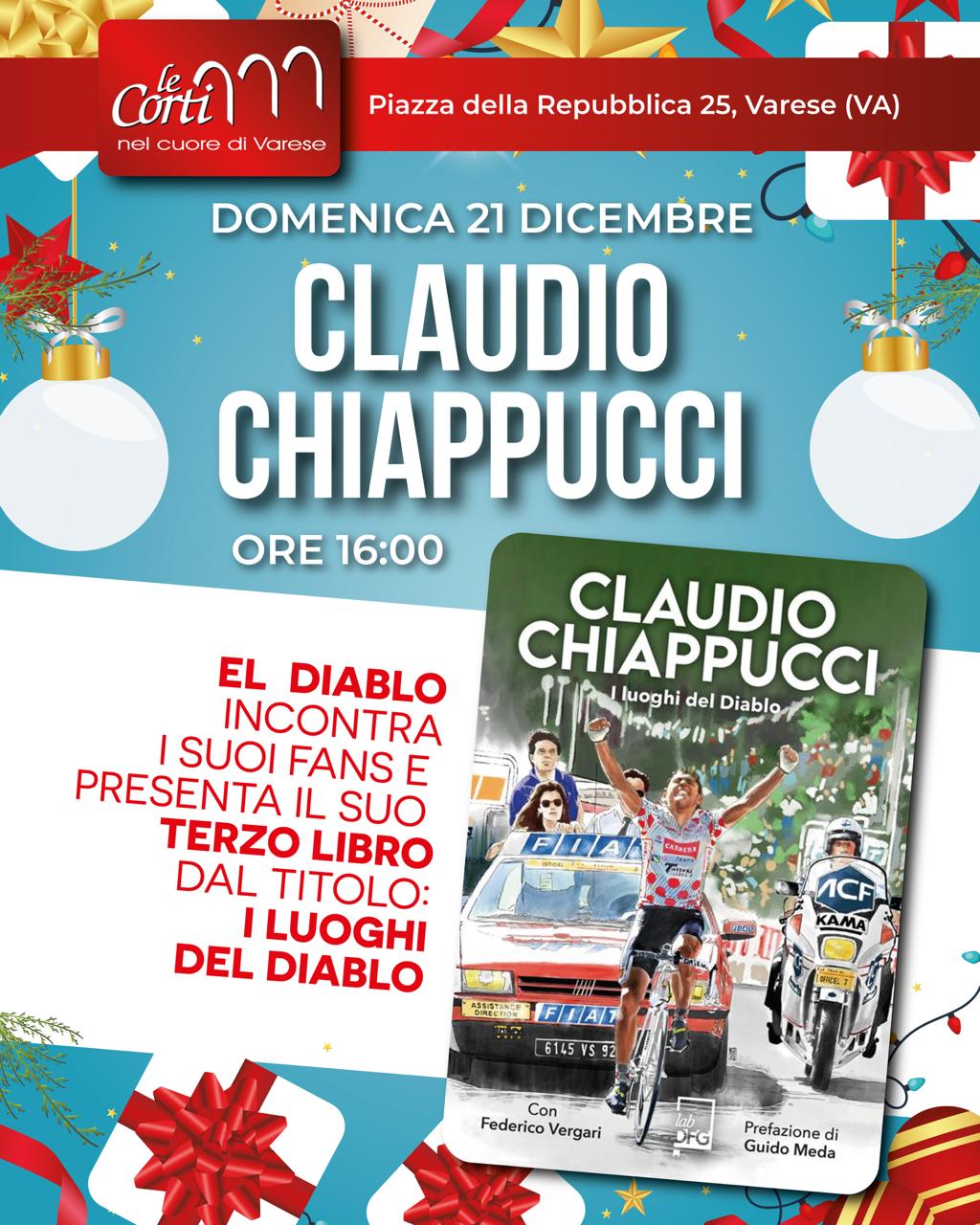 DOMENICA 21 DICEMBRE ospite al CC Claudio Chiappucci! - Le Corti